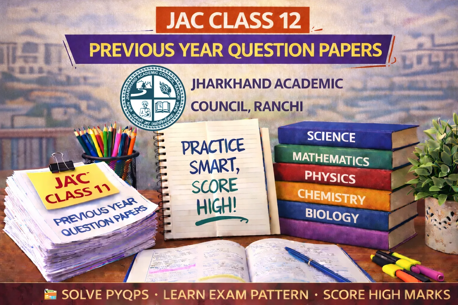 Jharkhand Board Class 12 Previous Year Question Papers - 2015 to 2026 ...